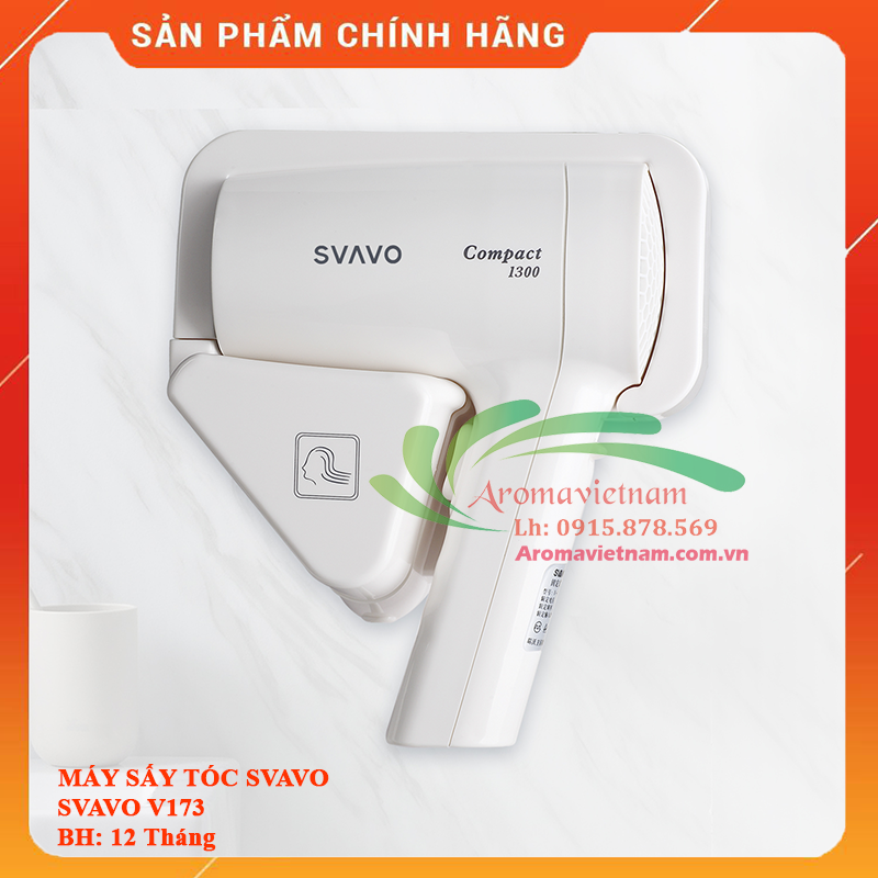 Máy sấy tóc treo tường cao cấp SVAVO V173 – CTY AROMA VIỆT NAM